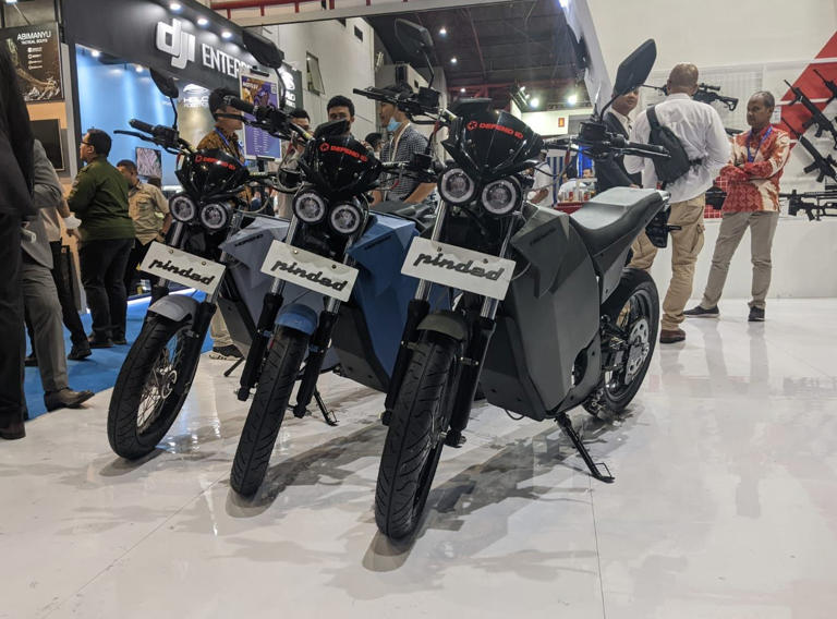 Motor Listrik Pindad Moto EV di Buat untuk Patroli, ini Kelebihannya