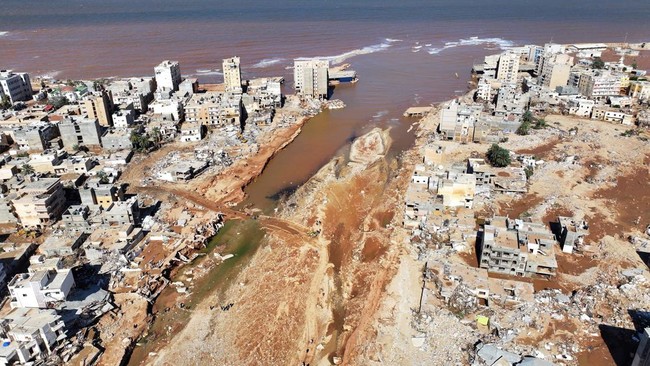 Korban Tewas Banjir Bandang Libya Tembus 11 Ribu Orang Korban Tewas Banjir Bandang Libya Tembus 11 Ribu Orang