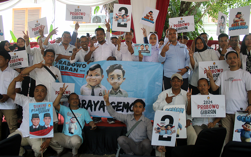 Baraya Gemoy Siap Menangkan Prabowo-Gibran Satu Putaran Baraya Gemoy Siap Menangkan Prabowo-Gibran Satu Putaran