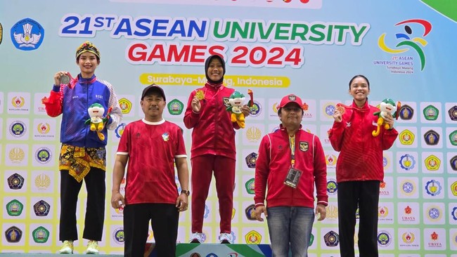 Juara Umum ASEAN University Games 2024, Indonesia Raih 100 Emas